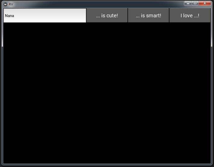 Python Kivy 】仕事の合間企画！ Python で Kivy を使ってみる！ 今回は Recycleview を使ってみた。データ更新時も自動で反映してくれるのでお気楽です。 5107